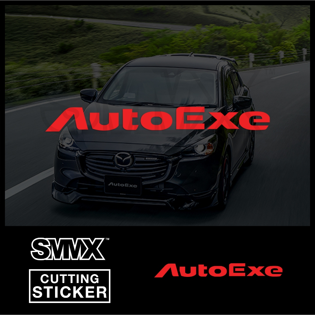 Jual Cutting Sticker Mazda Autoexe | Shopee Indonesia