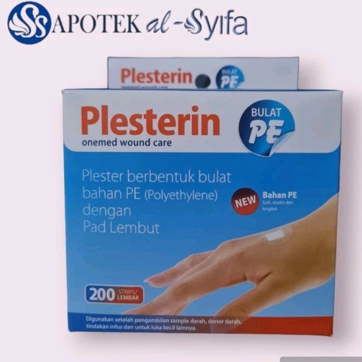Jual Plesterin Bulat Onemed 1 box isi 200 lembar | Shopee Indonesia