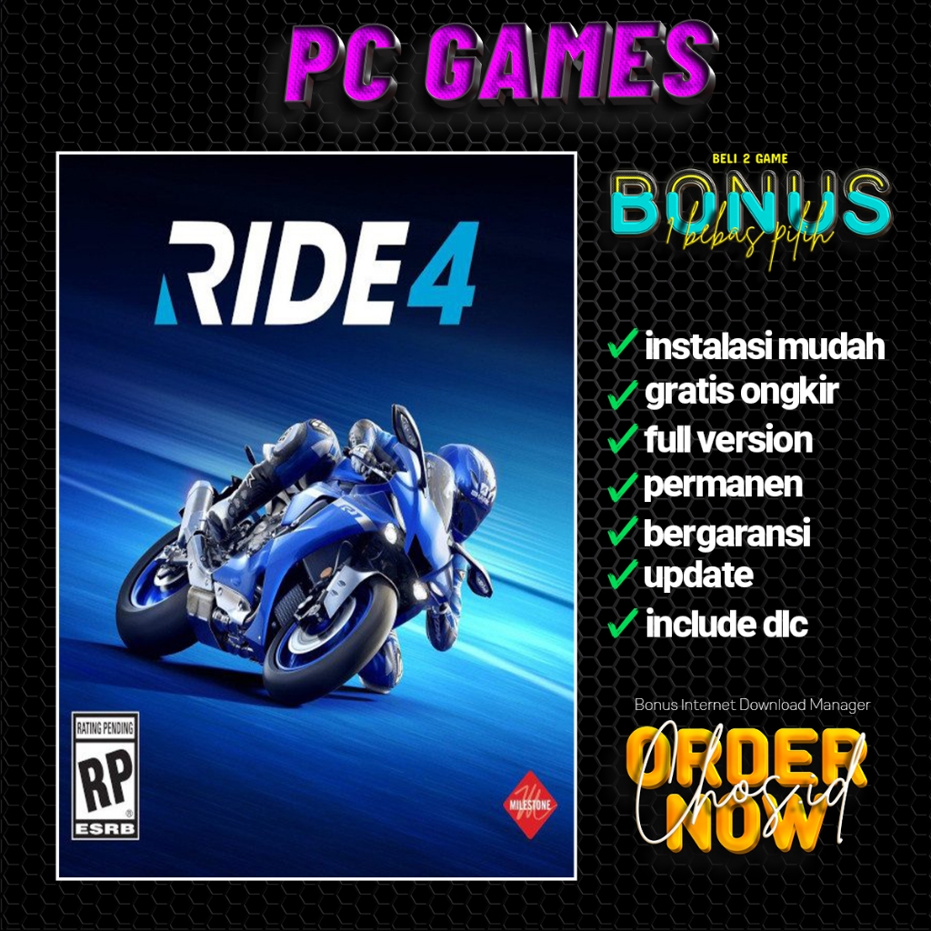 Jual RIDE 4 | Game PC | Shopee Indonesia