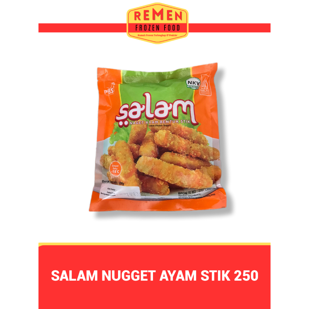 Jual SALAM NUGGET AYAM STIK 250g | Shopee Indonesia