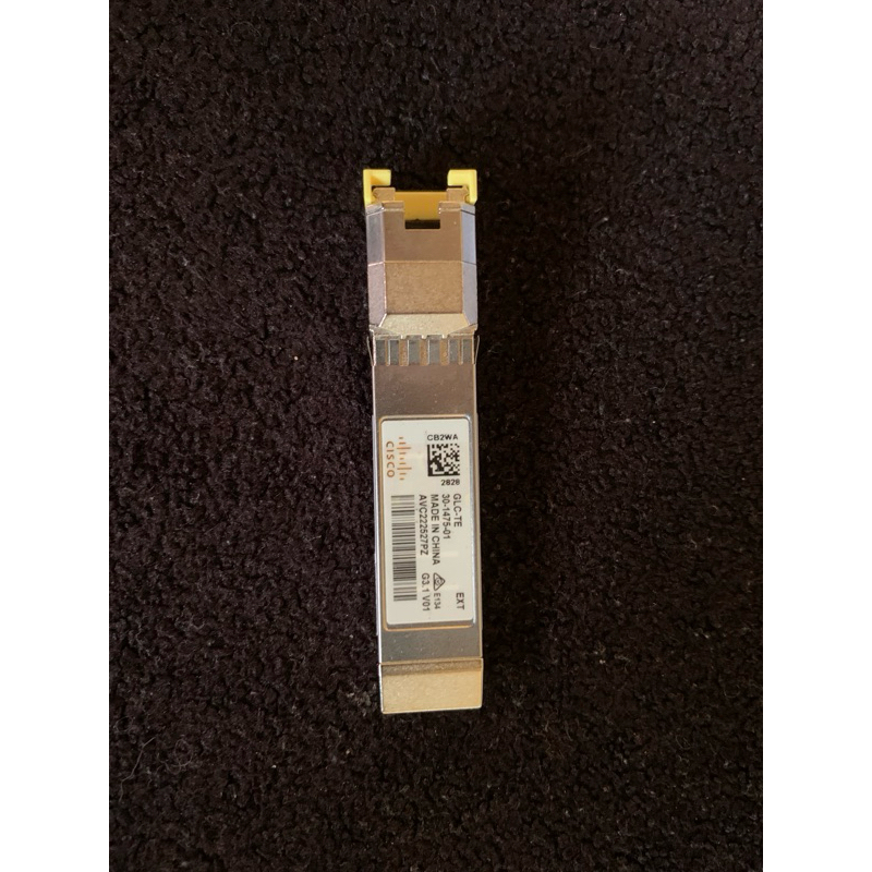 Jual Cisco GLC-TE 1000Base-TE SFP Transceiver Module RJ45 Original ...