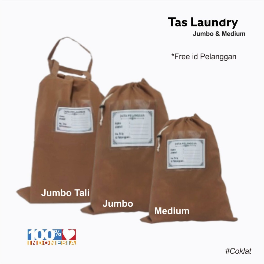 Jual Promo Tas Laundry Jumbo Custum Sablon - Laundry Bag - Tas Laundry ...