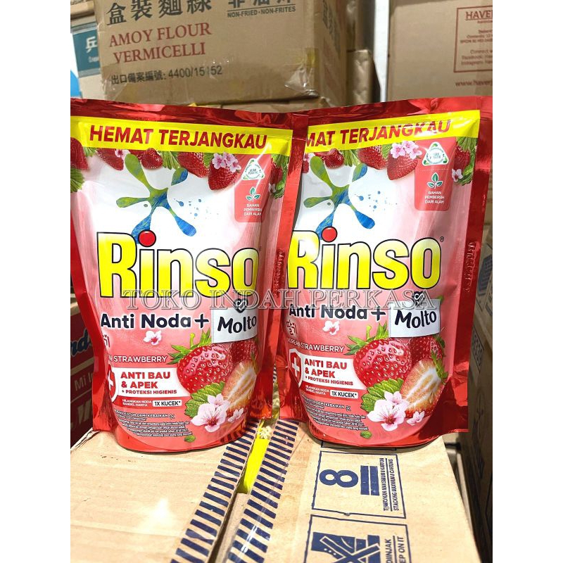Jual RINSO MOLTO DETERGEN CAIR 510ML / RINSO MOLTO DETERGENT CAIR ...