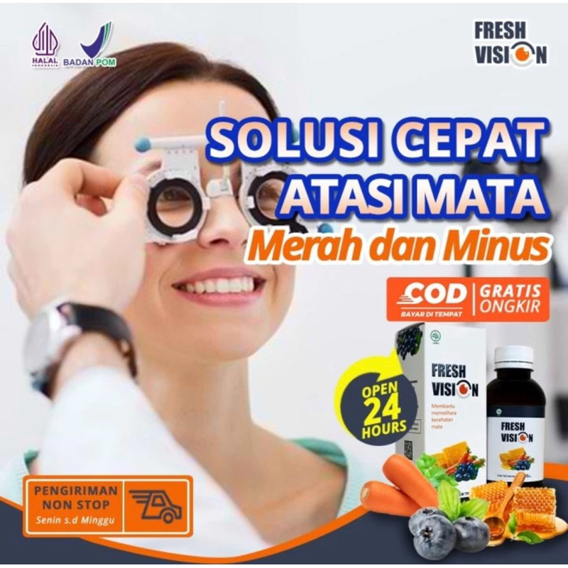 Jual Fresh vision sirup 200 ml ( suplemen kesehatan mata ) | Shopee Indonesia