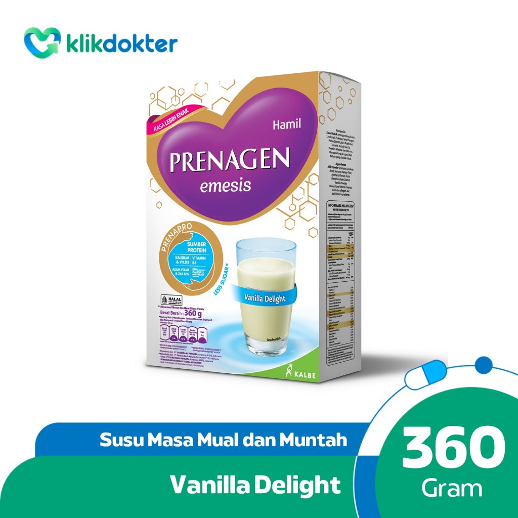 Jual Prenagen Emesis Vanilla Delight 360gr | Shopee Indonesia