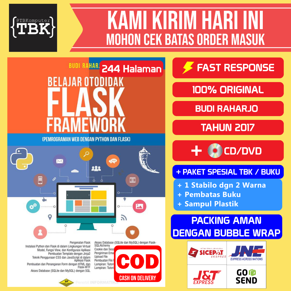 Jual BUKU BELAJAR OTODIDAK FLASK BUDI RAHARJO | Shopee Indonesia