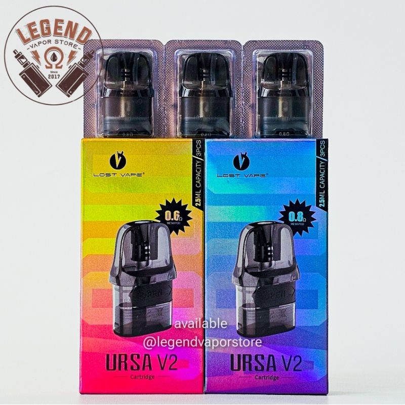 Jual CARTRIDGE URSA NANO / URSA BABY / NANO PRO AUTHENTIC By LOST VAPE ...