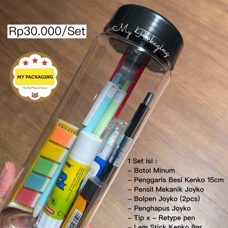 Jual Paket alat tulis anak sekolah stationery - SD SMP SMA Kuliah ...