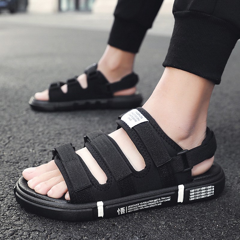 Jual Sendal Gunung Pria Sandal Slop JAPAN Casual STYLE - NONSLIP RINGAN ...