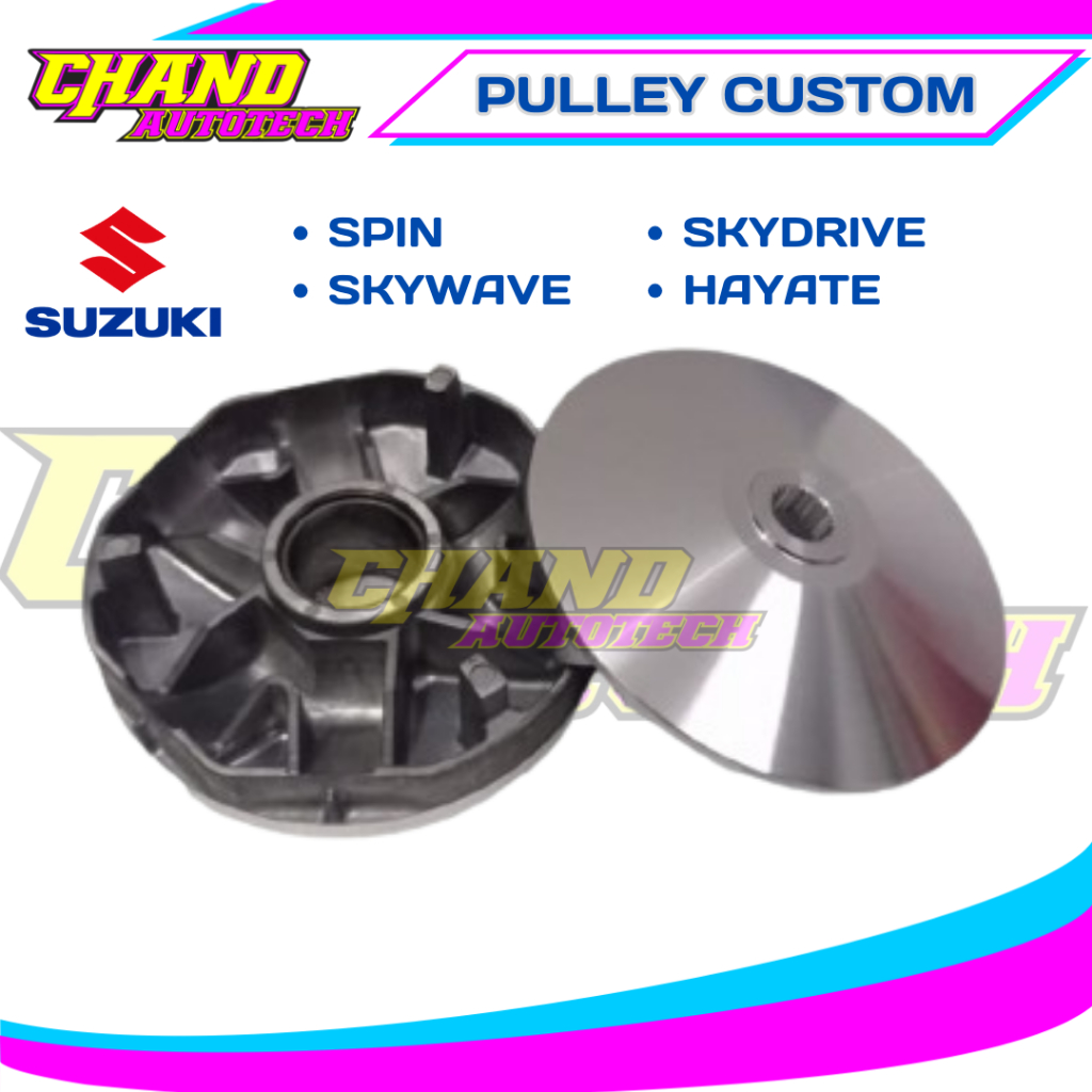 Jual Pulley Pully Custom Spin SkyWave Hayate SkyDrive Rumah Roller Custom Spin Hayate Skywave 13 ...