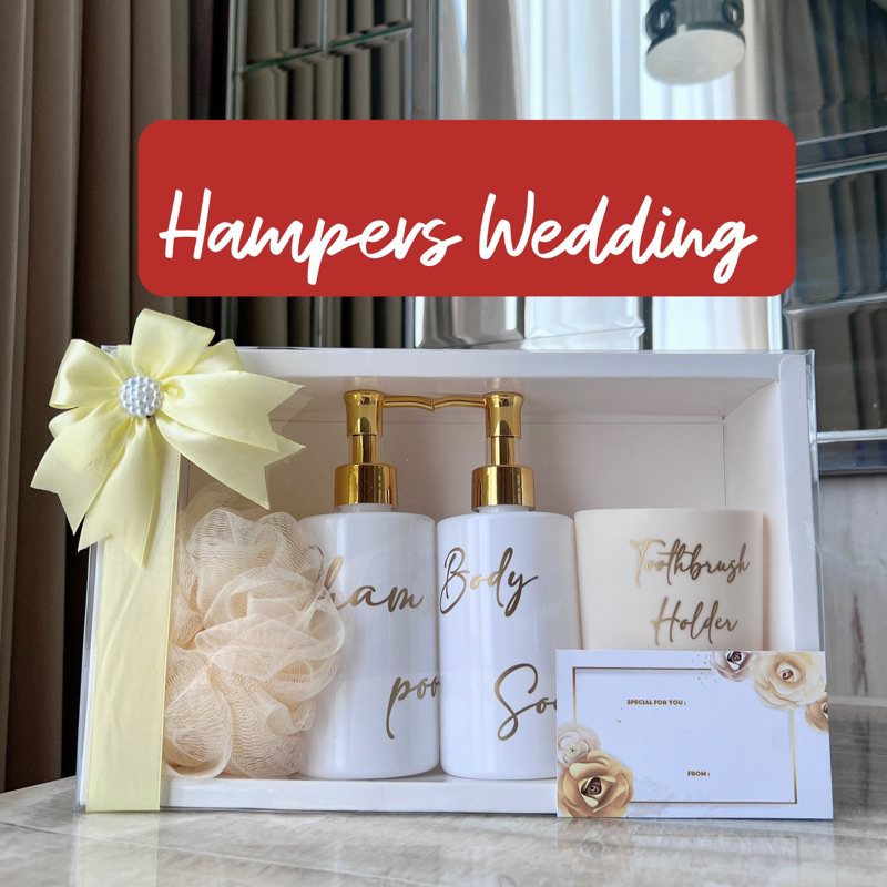 Jual hampers birthday ulang tahun wedding kado parcel box botol pump ...