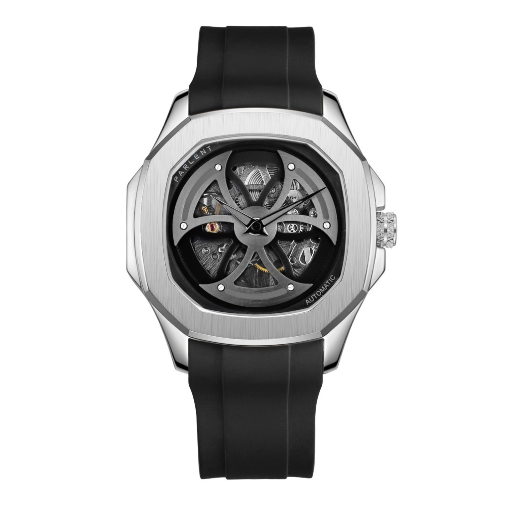 Jual Jam Tangan Pria Parlent Gallant Rotary Rubber | Shopee Indonesia