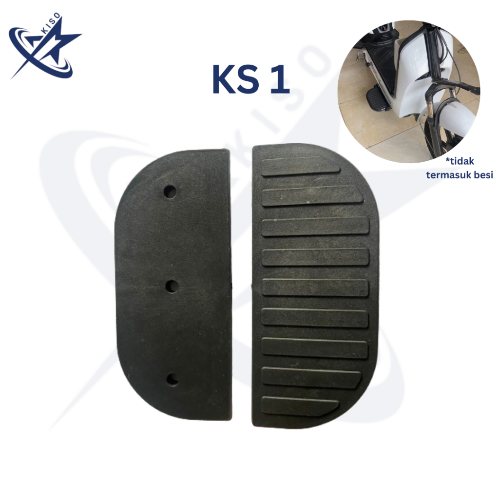 Jual KISO Pijakan Kaki Foot Step Depan Sepeda Listrik Skuter Listrik ...