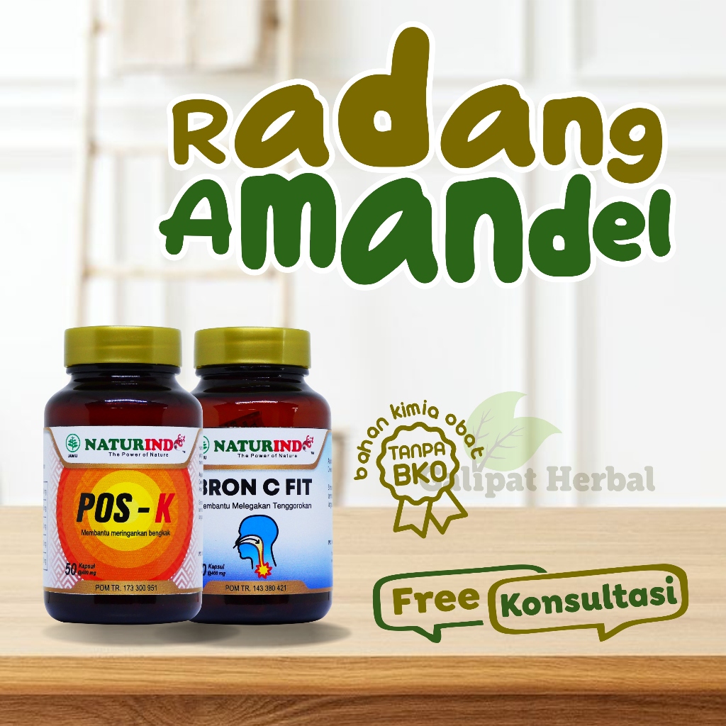 Jual Obat Amandel Dewasa Herbal Amandel Dewasa Original Batu Amandel ...
