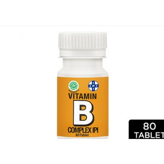 Jual VITAMIN B COMPLEX IPI - 80 TABLET | Shopee Indonesia