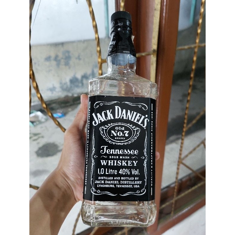 Jual Botol bekas miras Jack Daniels JD / botol bekas jack daniels / pajangan / koleksi | Shopee ...