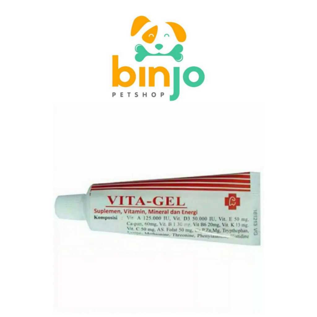 Jual Vita Gel - Vitamin & Suplemen Hewan Kucing ANjing Kelinci Hamster | Shopee Indonesia