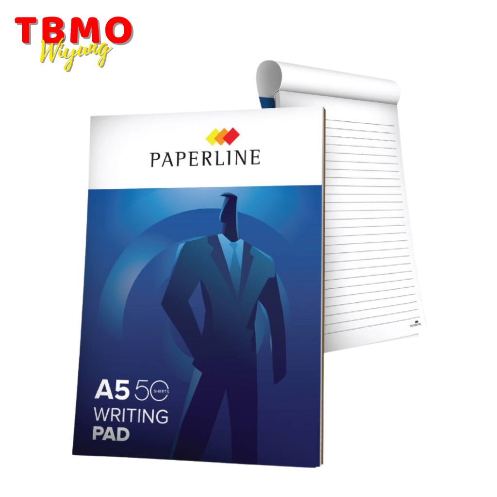 Jual TBMO Paperline Writing Pad / Note Pad A5 Isi 20 Lembar | Shopee ...