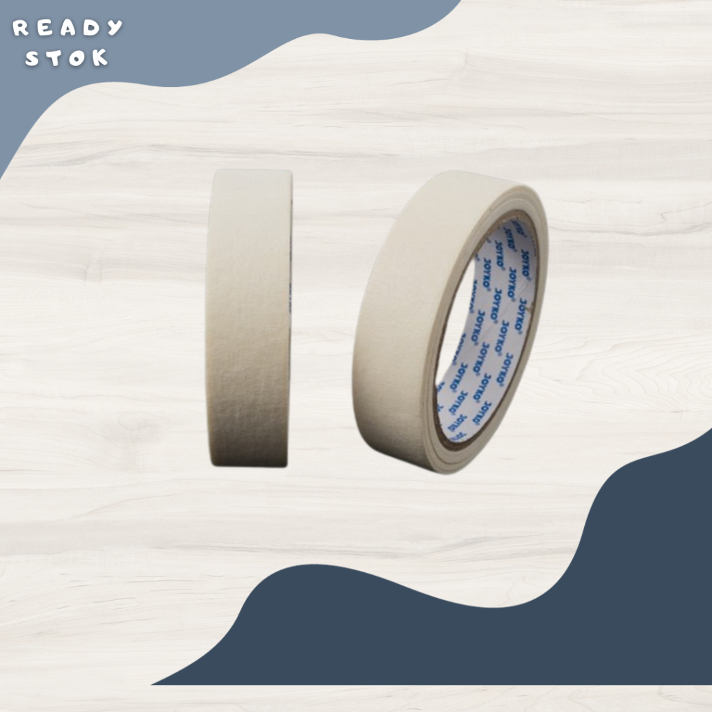 Jual MASKING TAPE JOYKO 24MMX 20M / ISOLASI KERTAS / LAKBAN KERTAS ...