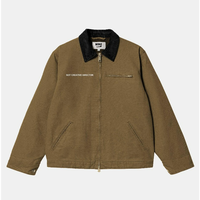 Jual MINE OFFICIAL - BOXY WORK JACKET "BRONZE KHAKI" JAKET/OUTERWEAR ...