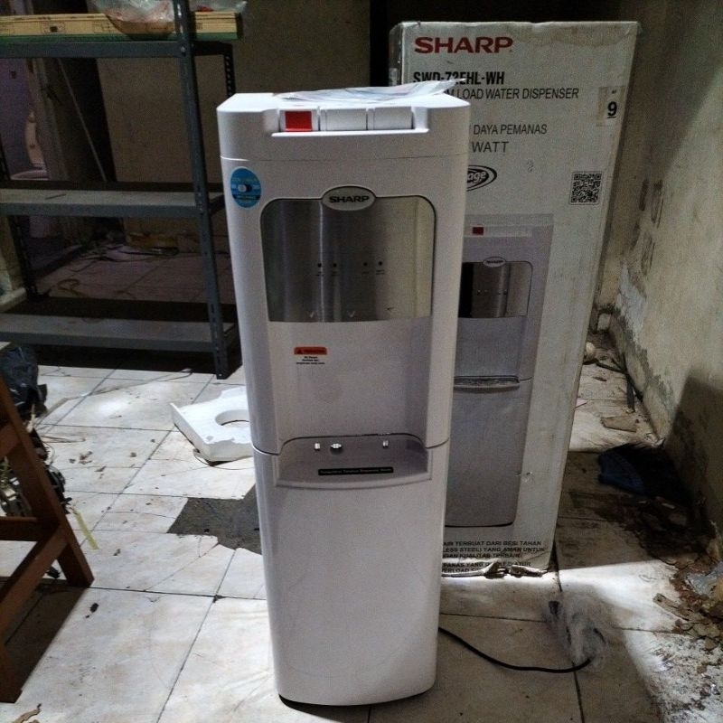 Jual dispenser SHARP SWD-72EHL-WH galon bawah | Shopee Indonesia
