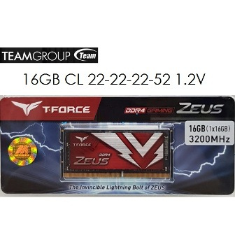 Jual TEAM ZEUS Memory Laptop Gaming DDR4 16GB 8GB 3200Mhz TForce RAM ...