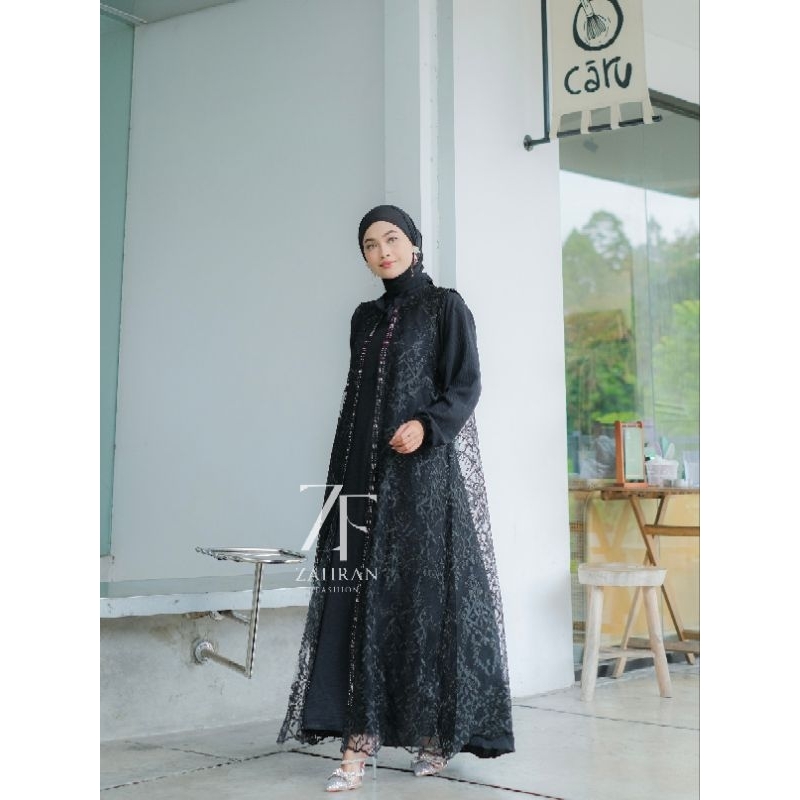 Jual Yura Dress Gamis Inner Outer // Oneset Busana Muslim Wanita ...