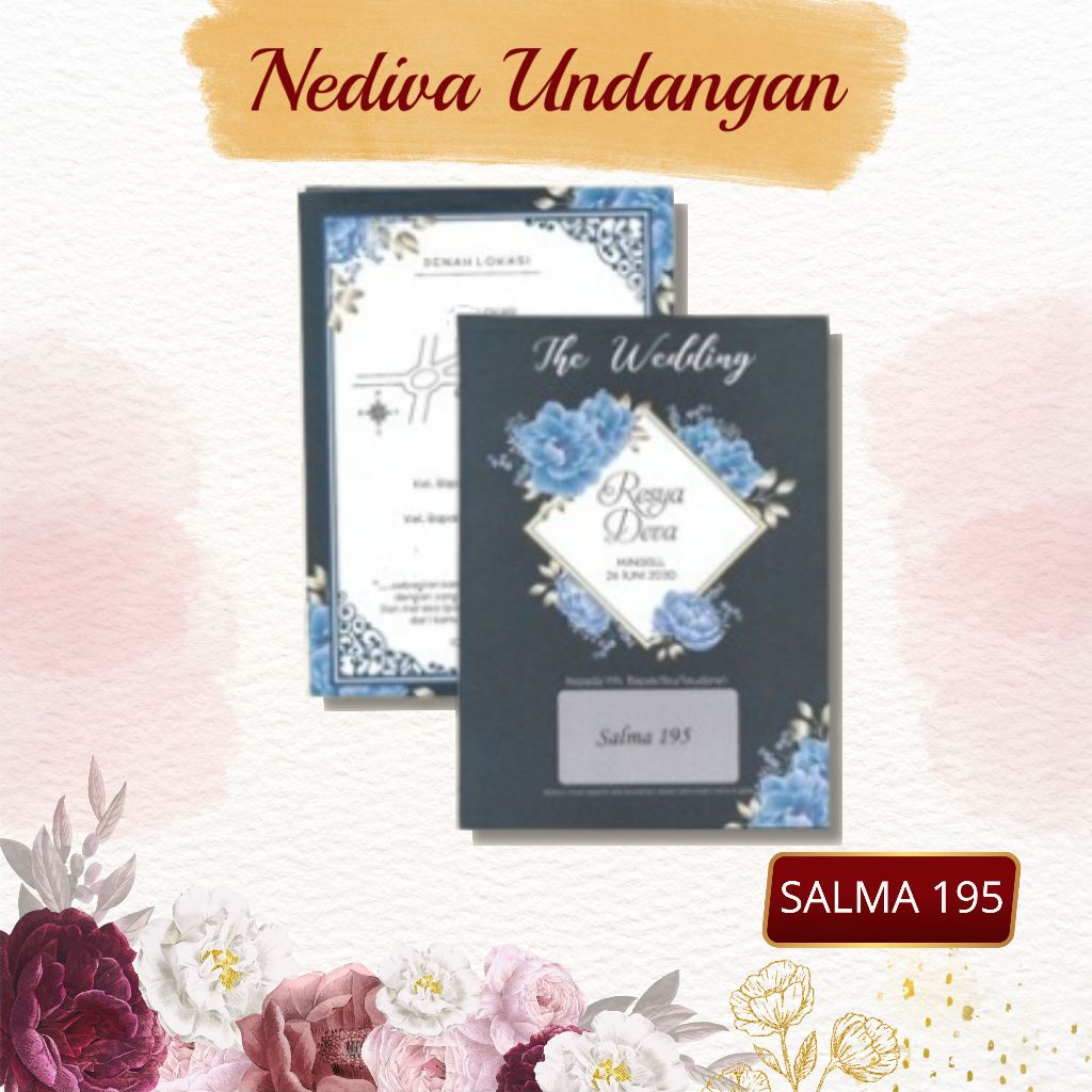 Jual Blangko Undangan Salma 195 Harga Murah | Shopee Indonesia