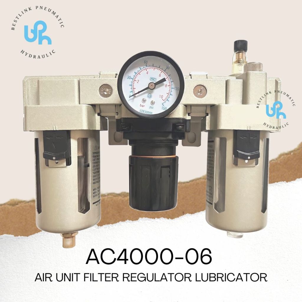 Jual AC4000-06 XIVIC AIR UNIT FILTER REGULATOR LUBRICATOR AC4000-06D ...