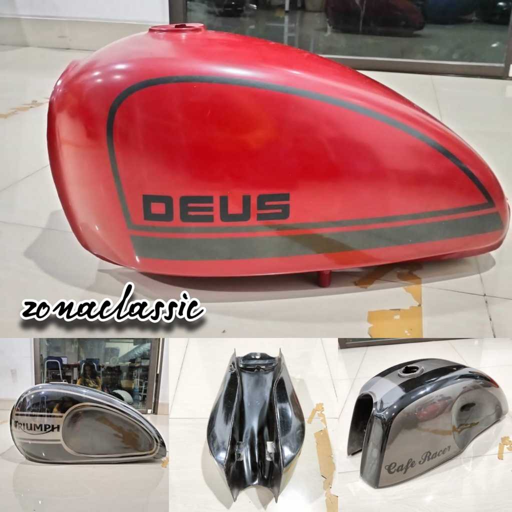 Jual TANGKI JAPSTYLE TRIUMPH MEGAPRO GL TIGER CUSTOM | Shopee Indonesia