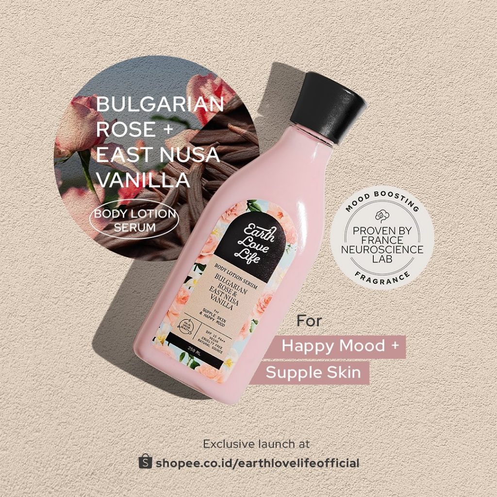 Jual BODY LOTION Earth Love Life Body Lotion Serum 250ml wangi parfum ...