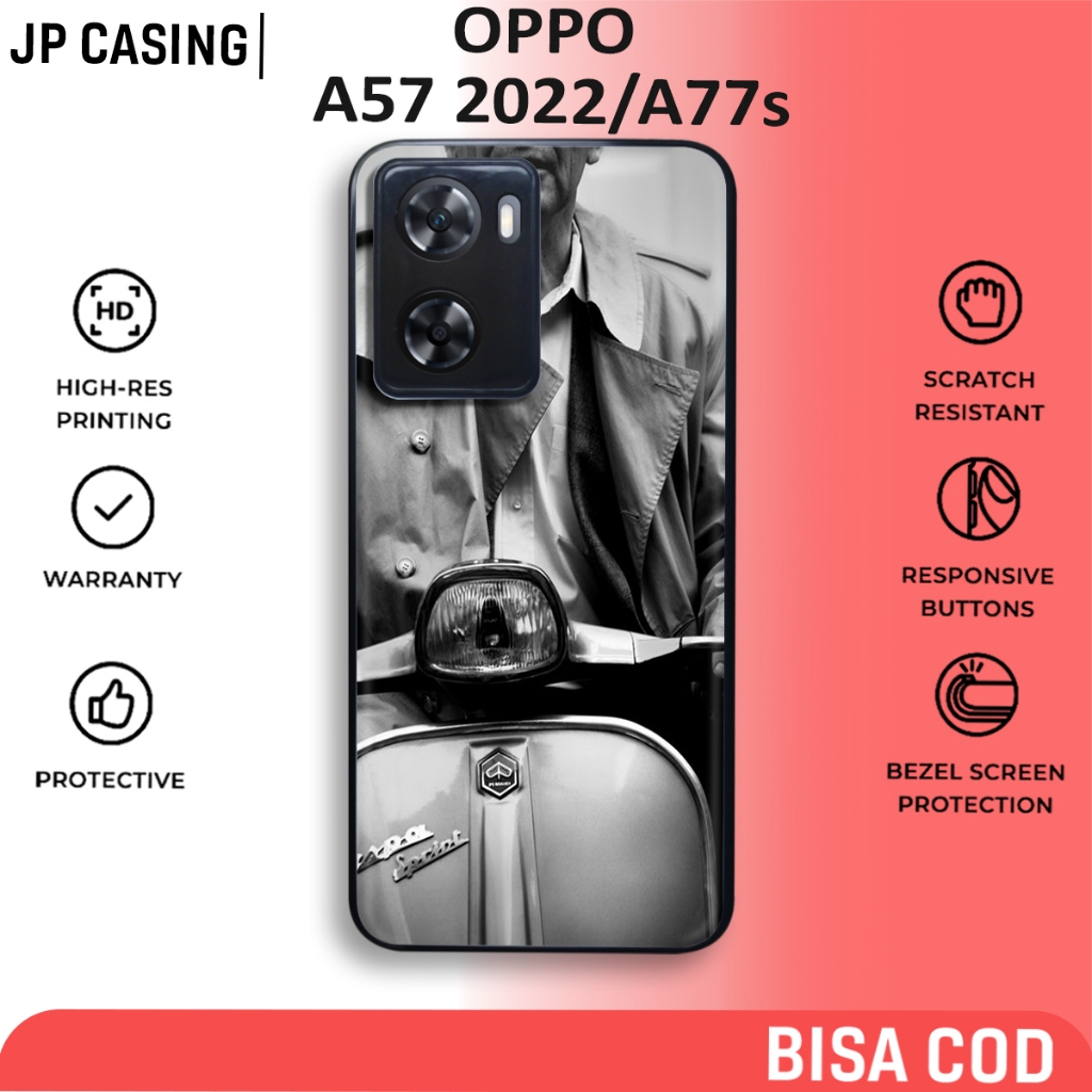 Jual case oppo a57 2022 a77s casing terbaru motif aesthetic mtr klasik ...