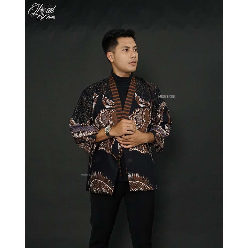 Jual MENSBATIK - Benjiro Outer - batik pria - kemeja batik - batik pria ...