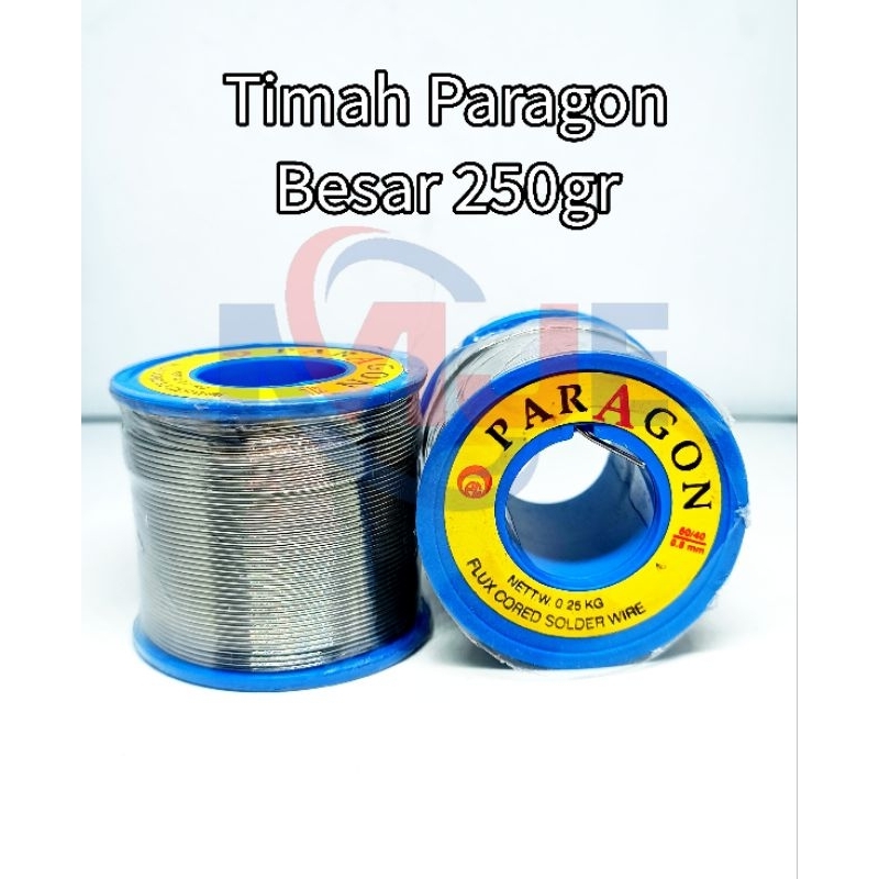 Jual TIMAH PARAGON TIMAH SOLDER TENOL 250gr TIMAH PARAGON BESAR ...