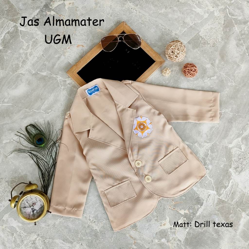 Jual JAS ALMAMATER UGM VERSI JUNIOR / JAS ALMET ANAK / BAJU RESMI ...
