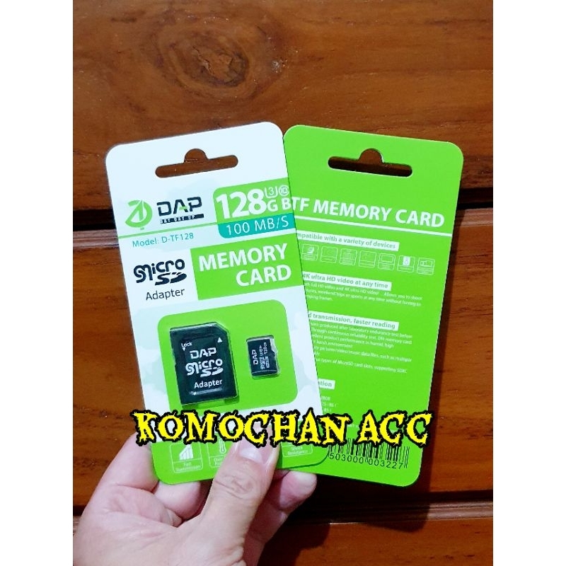 Jual Memory Card MMC SD Card Micro SD DAP D-TF128Gb | Shopee Indonesia
