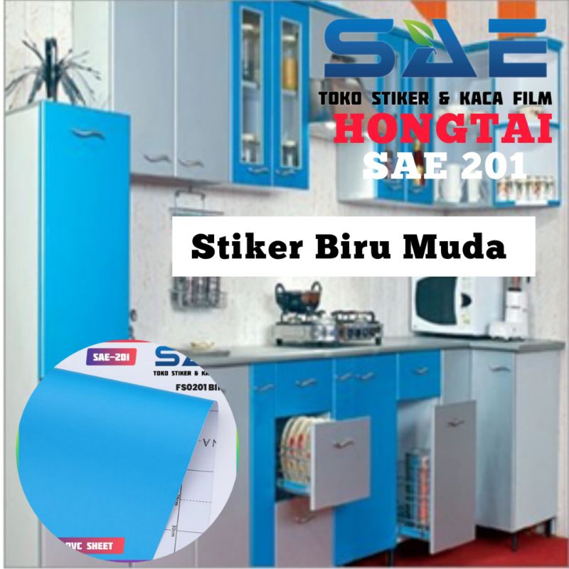 Jual Wallpaper Stiker Lemari Kitchen Set Dapur Kayu Triplek Meja ...