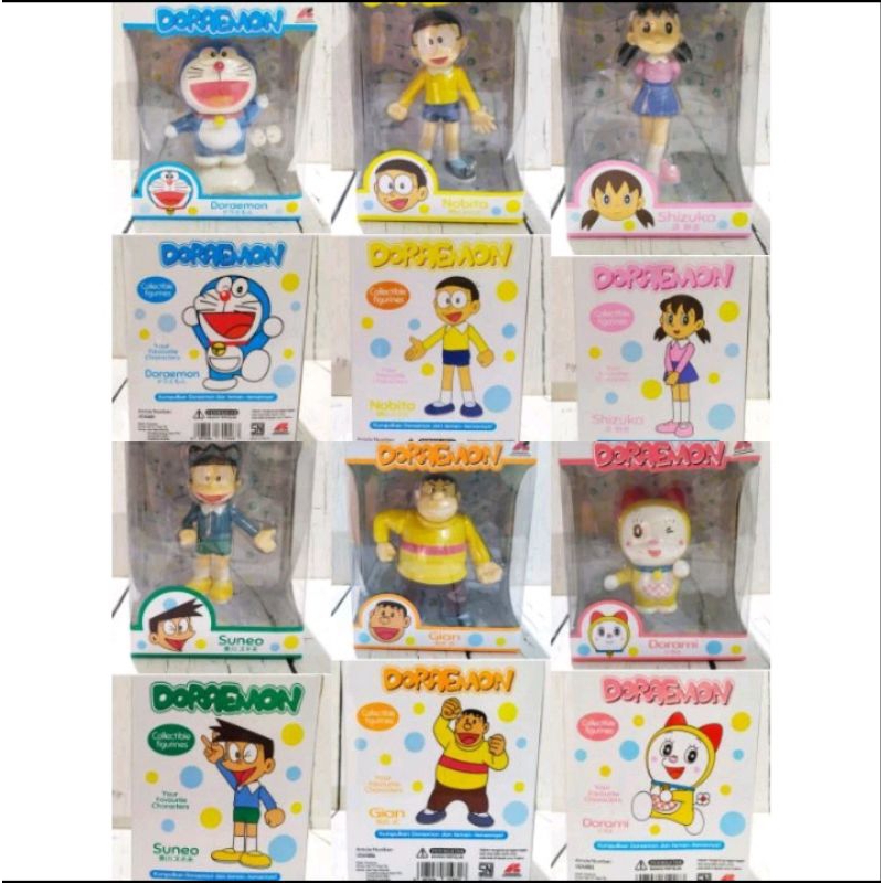 Jual Mainan Anak Action Figure Doraemon - Set Action Figure Tokoh ...