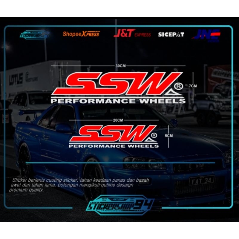 Jual stiker ssw wheels | Shopee Indonesia