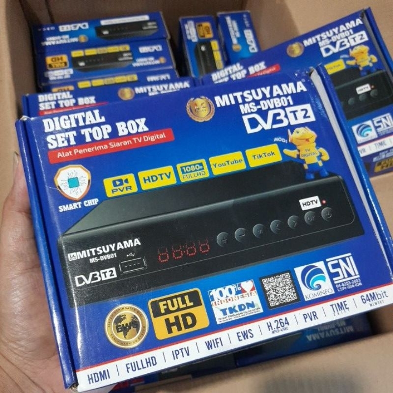 Jual FREE HDMI PROMO STB MITSUYAMA DOUBLE PORT USB DOUBLE RCA CHIPSET GX YUTUBE LANCAR | Shopee ...