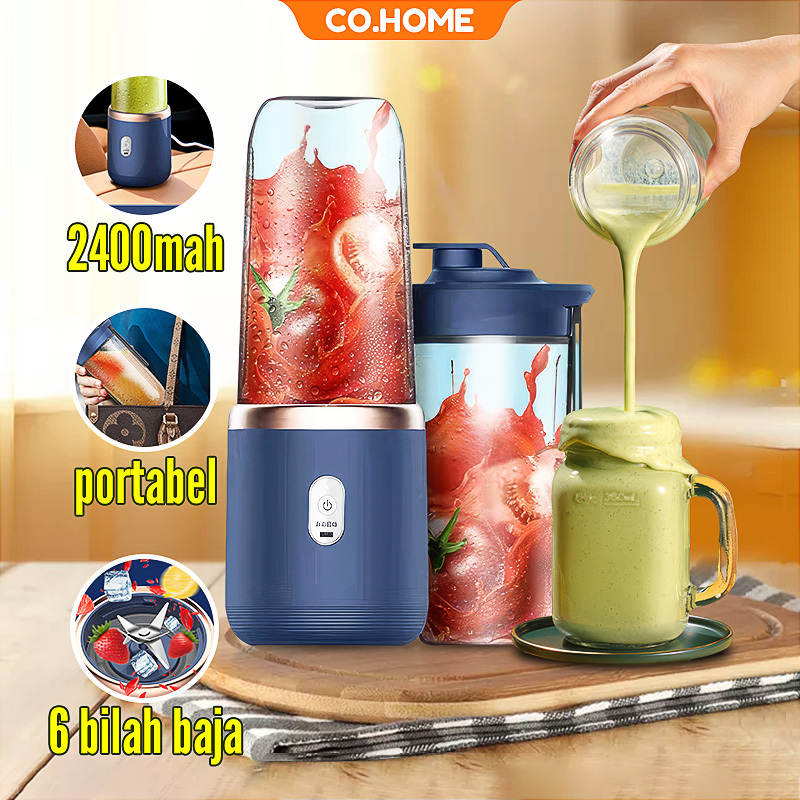 Jual Co.home 520ML Blender buah portabel multifungsi Pembuat jus mini ...