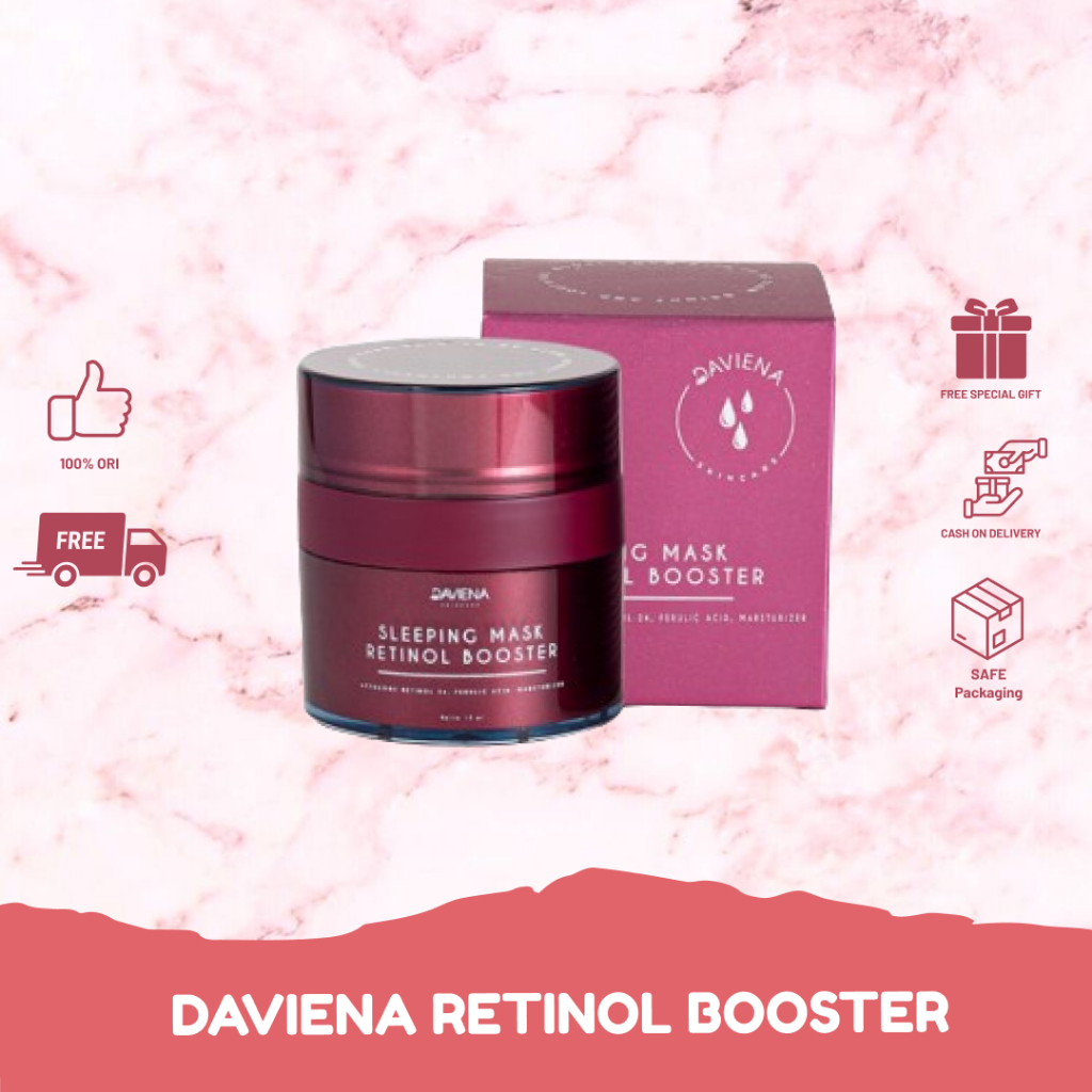 Jual SLEEPING MASK RETINOL BOOSTER DAVIENA - DAVIENA RETINOL BOOSTER ...