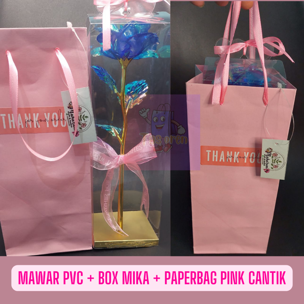 Jual GIFT MAWAR BOX DENGAN PAPER BAG CANTIK MAWAR BOX BEAUTY AND THE ...