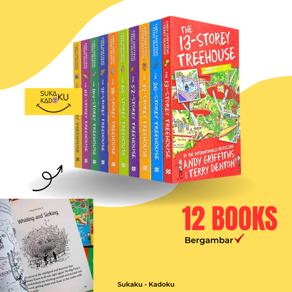 Jual The Storey Treehouse - English Story Book for Kids Buku Cerita ...
