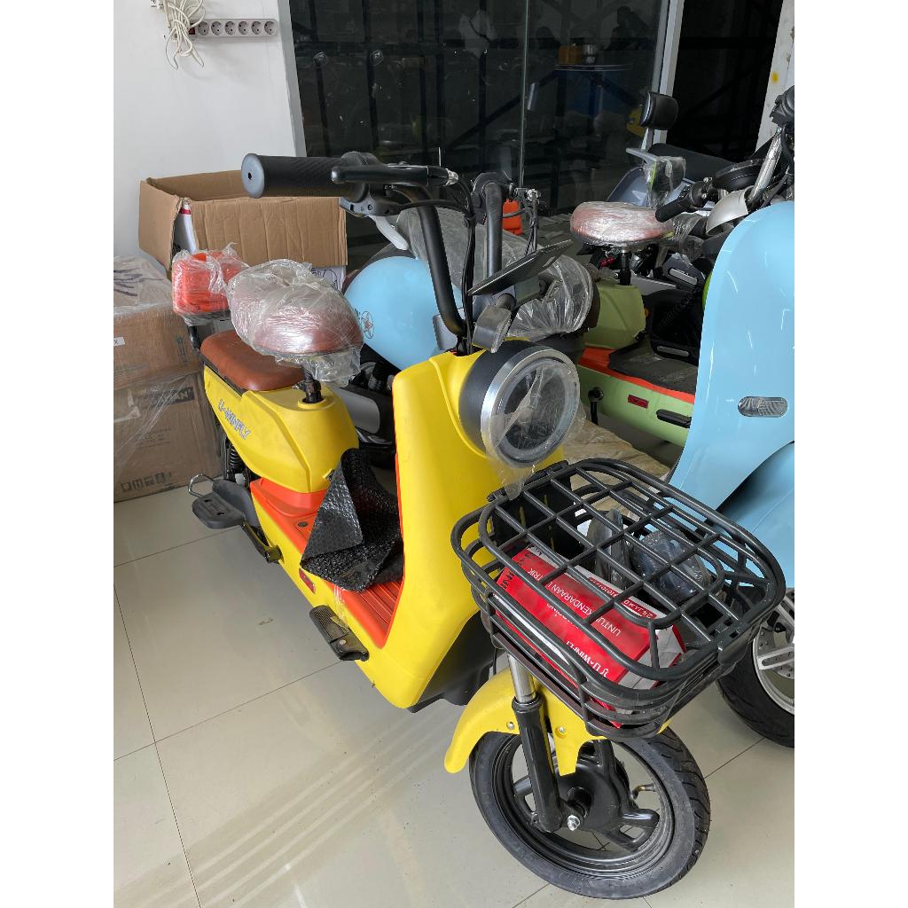 Jual SEPEDA LISTRIK DF7 KUNING | Shopee Indonesia