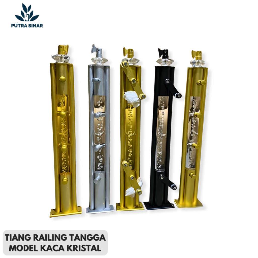 Jual Tiang Railing Tangga Model Kaca Kristal | Shopee Indonesia