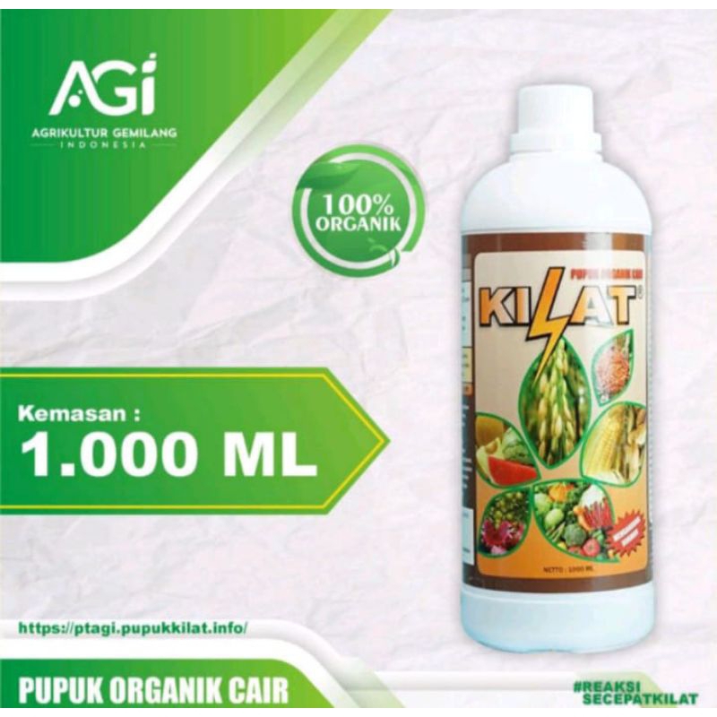 Jual pupuk kilat original - mengurangi penggunaan pupuk an organik Hingga 70% ( isi 1 Liter ...