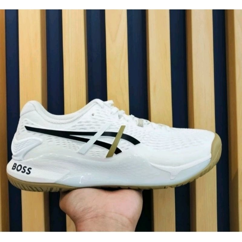 Jual Asics X Hugo Boss Gel-Resolution 9 Tennis Men(ORIGINAL100 ...
