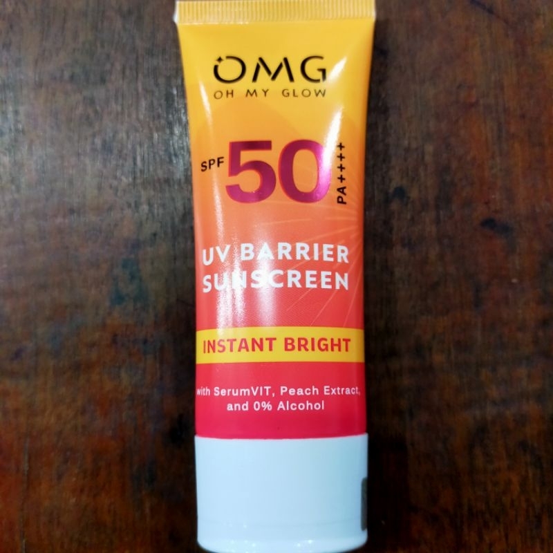 Jual omg sunscreen spf50 25ml | Shopee Indonesia