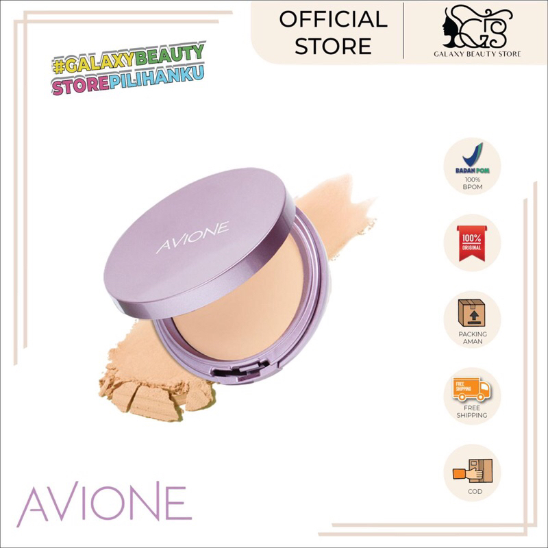 Jual AVIONE PORELESS POWDER FOUNDATION | Shopee Indonesia